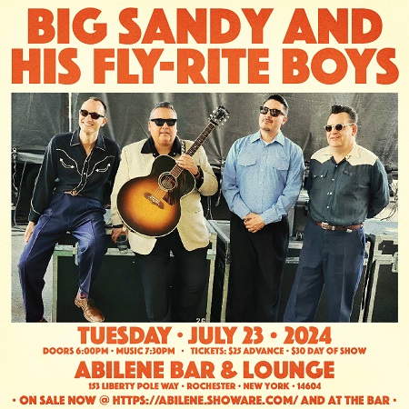 Tickets | BIG SANDY AND HIS FLY-RITE BOYS | Abilene Bar & Lounge